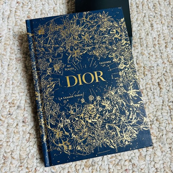 Dior | Office | Christian Dior Notebook Diary Vip Gift Navy Gold ...